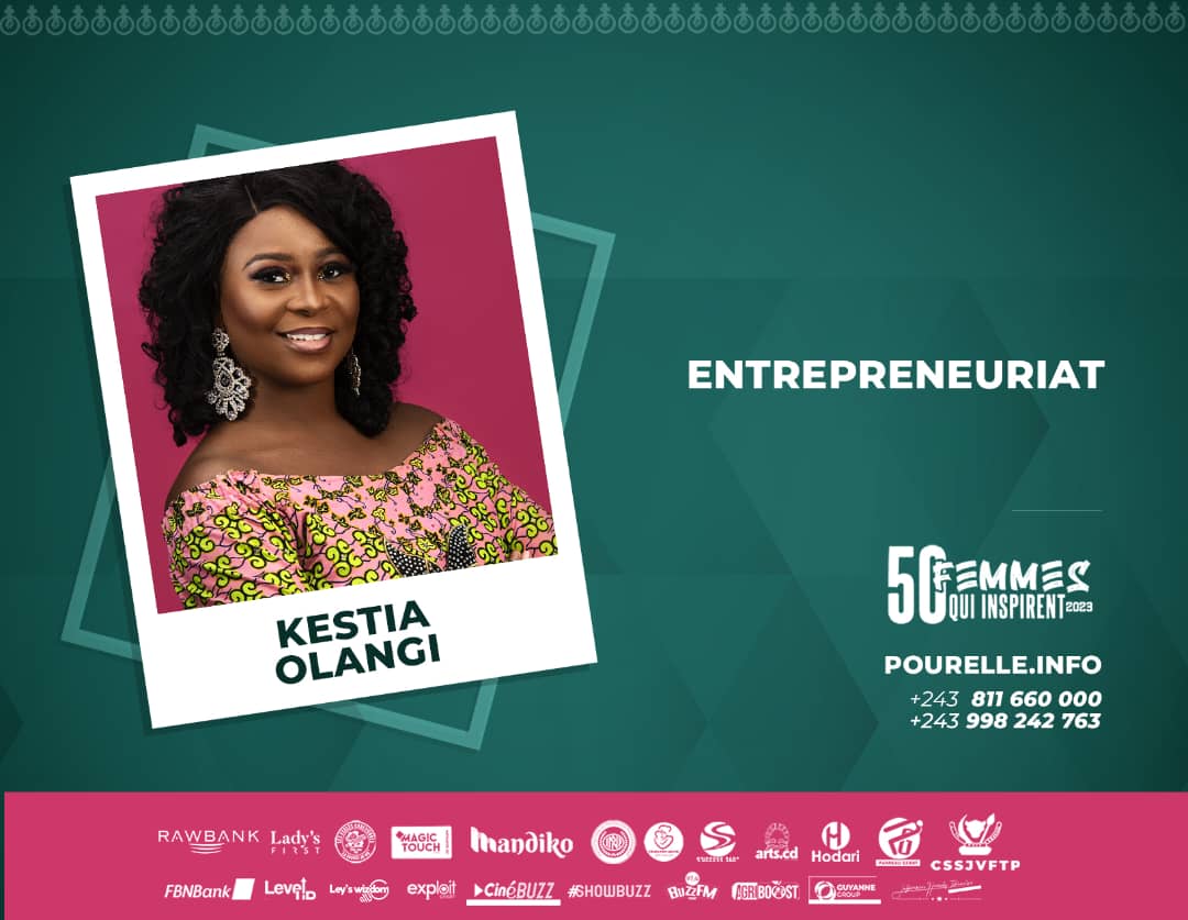 Ketsia Olangi, une entrepreneure philanthrope - PourElle.info